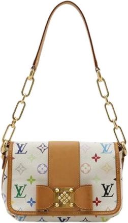 Louis Vuitton Sac bandouli&egrave;re Monogram Multicolore Pre-owned - Femme - Pre-owned - Blanc - Taille: ONE Size