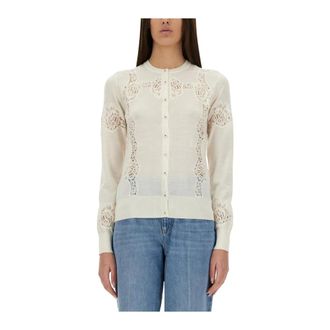 Dolce & Gabbana Damen, Strickwaren, Wei&szlig;, SGr&ouml;&szlig;e
