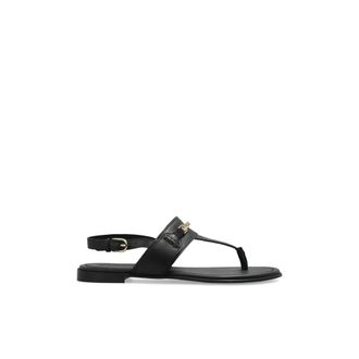 Furla Femme, Chaussures, Noir, Taille: 41 EU Sandales H&eacute;ritage en Cuir