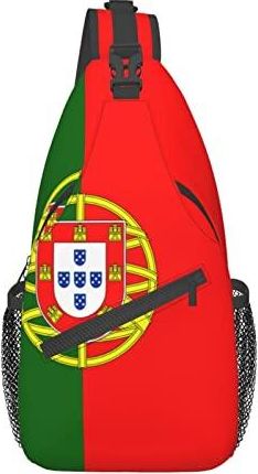 Generic Sac De Poitrine Drapeau Du Portugal Bandouli&egrave;re Sac Moderne Femme Sacoche Homme, Pour Excursion, Randonn&eacute;e, Voyage