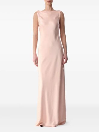 Jason Wu Rückenfreies Abendkleid mit U-Boot-Ausschnitt - Rosa
