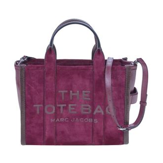 Marc Jacobs Femme, Sacs, Violet, Taille: ONE Size The Suede Medium Tote