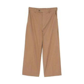 Comme Des Gar&ccedil;ons Wide Leg Tailored Hosen - - Trousers - Herren - Braun - L