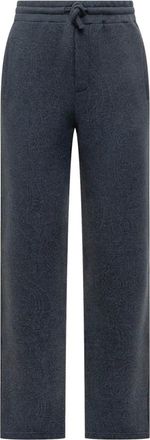 Etro Homme, Pantalons, Noir, Taille: XL Pantalon de jogging &agrave; motif cachemire