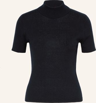 Max Mara Max Mara Studio Strickshirt Jangy Mit Seide blau