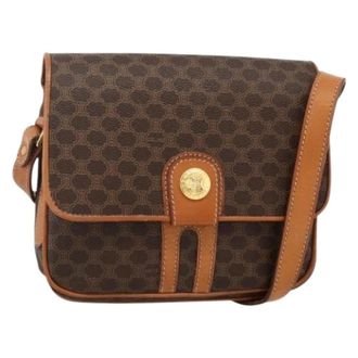 Celine Sac bandouli&egrave;re vintage Pre-owned - Femme - Pre-owned - Brun - Taille: ONE Size