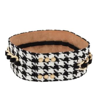 Balmain Pre-owned Stoff grtel - - Pre-owned - Damen - Schwarzk - ONE SIZE