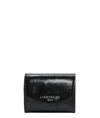 Liebeskind Berlin Damen Sadie Naplack Louisa Purse S, black Crinkle 402, S (HxBxT 8.5cm x 11cm x 2cm)