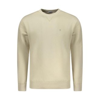 Coveri Moving Beiger Baumwoll-Herrenpullover