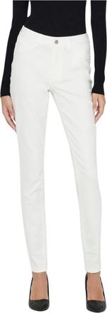 Jacqueline de Yong Hohe Skinny Denim Hose - - Jeans - Damen - Wei&szlig; - S
