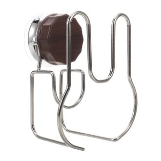 OSALADI Wandschuhhalter f&uuml;r Badezimmer mit Saugnapf Pantoffelhalter ohne Bohren Wasserablaufendes Schuhregal aus Robustem Material Platzsparende Hausschuhaufb