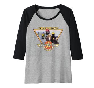 Black Sabbath Offizielle Never Say Die Tour 78 Raglan