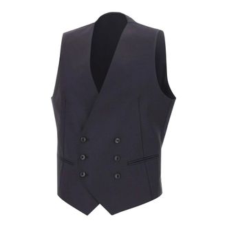 Tagliatore Homme, Vestes, Bleu, Taille: M Gilet Crois&eacute;