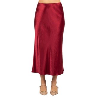 Max Mara Femme, Jupes, Rouge, Taille: 38 FR Alessio Midi Skirt