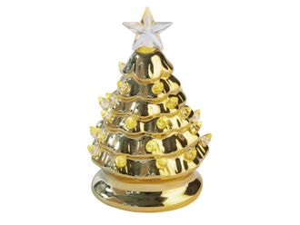 Giftcompany Luce Weihnachtsbaum mit LED Gold 13,5cm