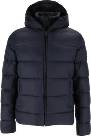Fay Doudoune &agrave; capuche - Homme - Vestes - Bleu - Taille: M