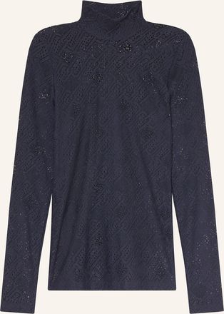 Marc Cain Longsleeve Aus Spitze blau