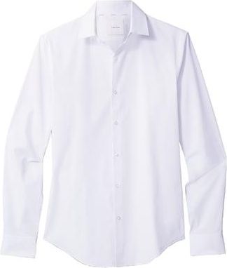 Calvin Klein Chemise en coton m&eacute;lang&eacute;
