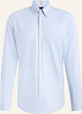 HUGO BOSS Hemd Rickert_M Regular Fit blau