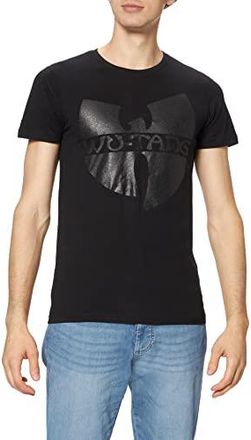 Wu-Wear Homme Wu-wear Black Logo T-shirt T shirt, Noir, S EU