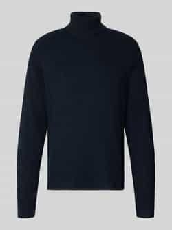 Lindbergh Strickpullover in Ripp-Optik mit Rollkragen