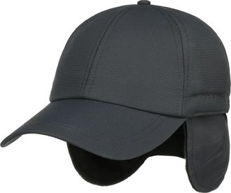 LIPODO 3M Thinsulate Cap mit Ohrenklappen Damen Herren Aus Stoff Gef&uuml;ttert mit Fleece Stretch-Elementen Schirml&auml;nge 7 cm Baseballcap Schirmm&uuml;tze Sommer Winte