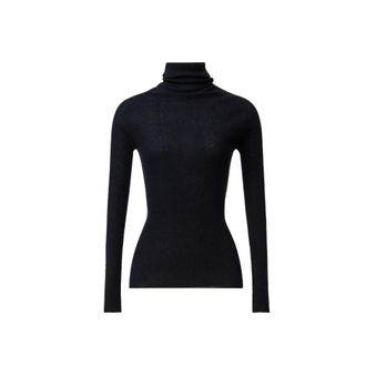 Fabiana Filippi Pullover mit hohem Kragen - - Knitwear - Damen - Blau - M