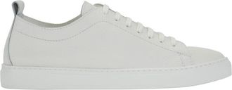 Tom Rusborg Low Top-Sneaker aus genarbtem Leder in