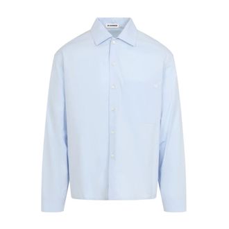 Jil Sander Herren, Shirts, Blau, LGr&ouml;&szlig;e