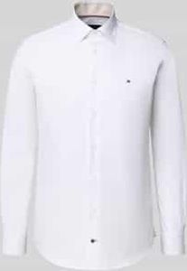 Tommy Hilfiger Regular Fit Businesshemd aus reiner Baumwolle