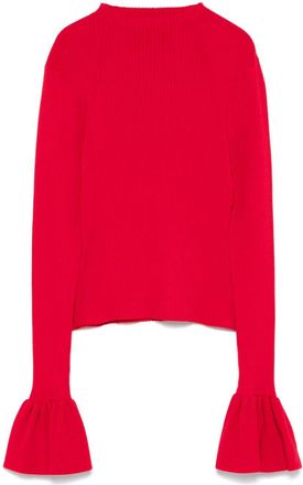 Rotate pull à col montant - Rouge