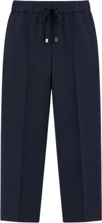 Liviana Conti Pantalon Droit - Femme - Pantalons - Bleu - Taille: 40 FR