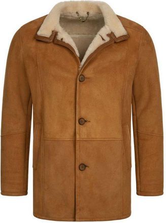 Mouflon Lederjacke Niko Aus echtem Velours-Lammfell