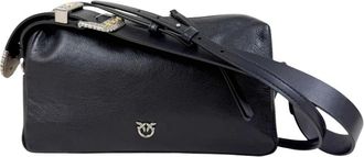 Pinko Pinko, Femme, Sacs, Noir, Taille: ONE Size Trittico Bauletto