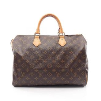 Louis Vuitton Pre-owned Speedy 35 Monogram Handtasche - - Pre-owned - Damen - Braun - ONE SIZE