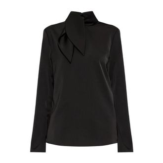 Emporio Armani Satin Top - - Blouses & Shirts - Damen - Schwarzk - XS