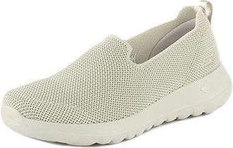 Skechers Femme Go Walk Joy-Sensational Day Basket, Taupe Textile/Trim, 37 EU