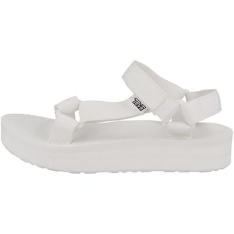 Teva Damen Kn&ouml;chelriemchensandalen, Helles Wei&szlig;