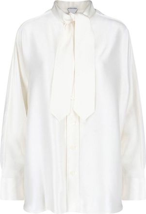 Bottega Veneta Fl&uuml;ssige Seiden-Satin-Bluse