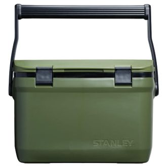 Stanley Stanley Adventure Outdoor Cooler 15.1L - Camping Kühlbox - BPA-Frei - Deckel fungiert auch als Sitz - Robuste Isolierbox ohne Strom - Auslaufsicher - 