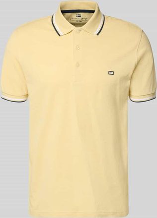 Christian Berg Regular Fit Poloshirt mit Kontraststreifen