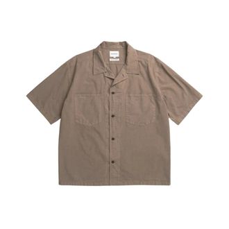 Norse Projects Homme, Chemises, Beige, Taille: XL Mols Poplin Shirt
