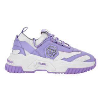 Philipp Plein Femme, Chaussures, Violet, Taille: 40 EU Predator Low-Top Baskets