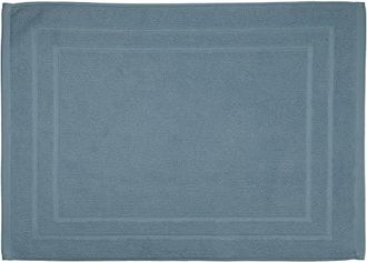 Atmosphera Atmosphera - Tapis de Bain - Coton - Bleu Orage - 50x70 cm