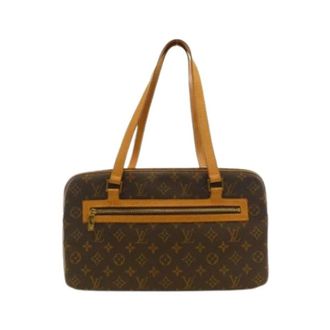 Louis Vuitton Sac bandouli&egrave;re vintage en toile Pre-owned - Femme - Pre-owned - Brun - Taille: ONE Size