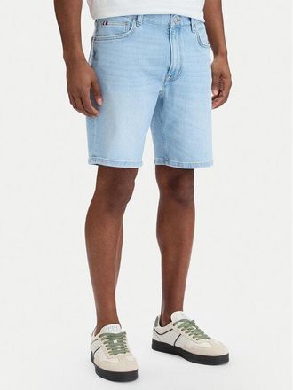 Tommy Hilfiger Jeansshorts Denton MW0MW42625 Blau Straight Fit
