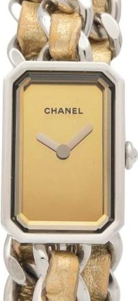 Chanel Montre vintage doccasion - Femme - Pre-owned - Jaune - Taille: ONE Size