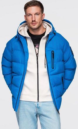 Ombre Winterjacke Gesteppte, w&auml;rmende Herrenjacke mit Raglan&auml;rmeln