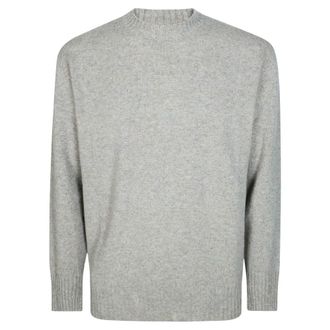 Amaranto Rotture Rundhals-Strickpullover - - Knitwear - Herren - Grau - M