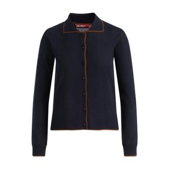 Max Mara Damen, Strickwaren, Blau, LGr&ouml;&szlig;e